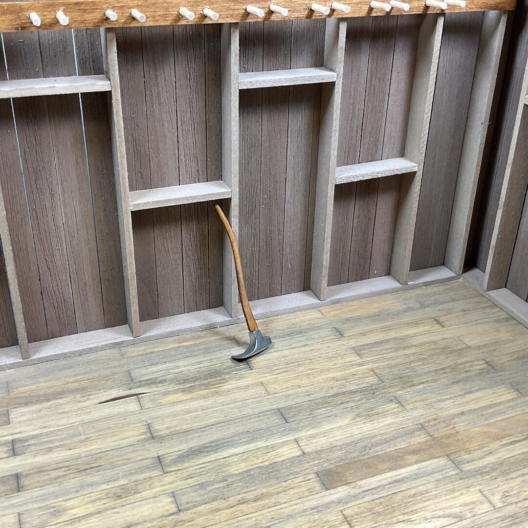 Miniature Carpenters Adze, Dollhouse Carpenters Adze, Dollhouse Adze ...