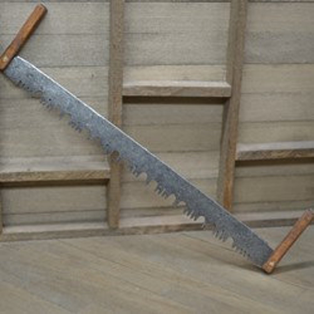 Miniature Two Man Saw, Dollhouse Saw, Dollhouse Two Man Saw, Dollhouse ...