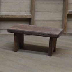 Miniature Bench, Dollhouse Bench, Miniature Dollhouse Bench, Dollhouse ...