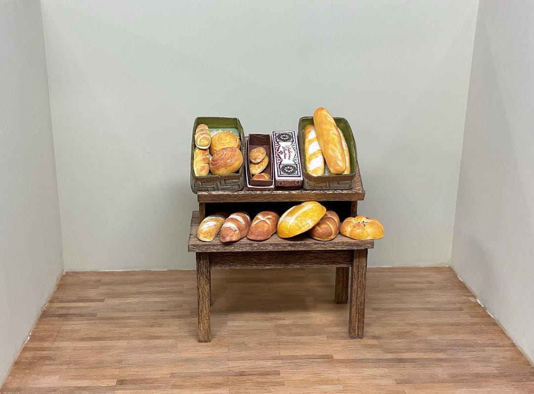 Miniature Bread Display/bakery Display - Etsy