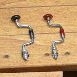 Miniature Brace Tool, Dollhouse Tools, Diorama Tools, Miniature Garage ...