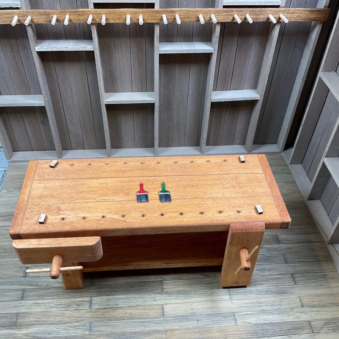 Miniature Paint Brushed, Dollhouse Tools, Diorama Tools, Miniature ...