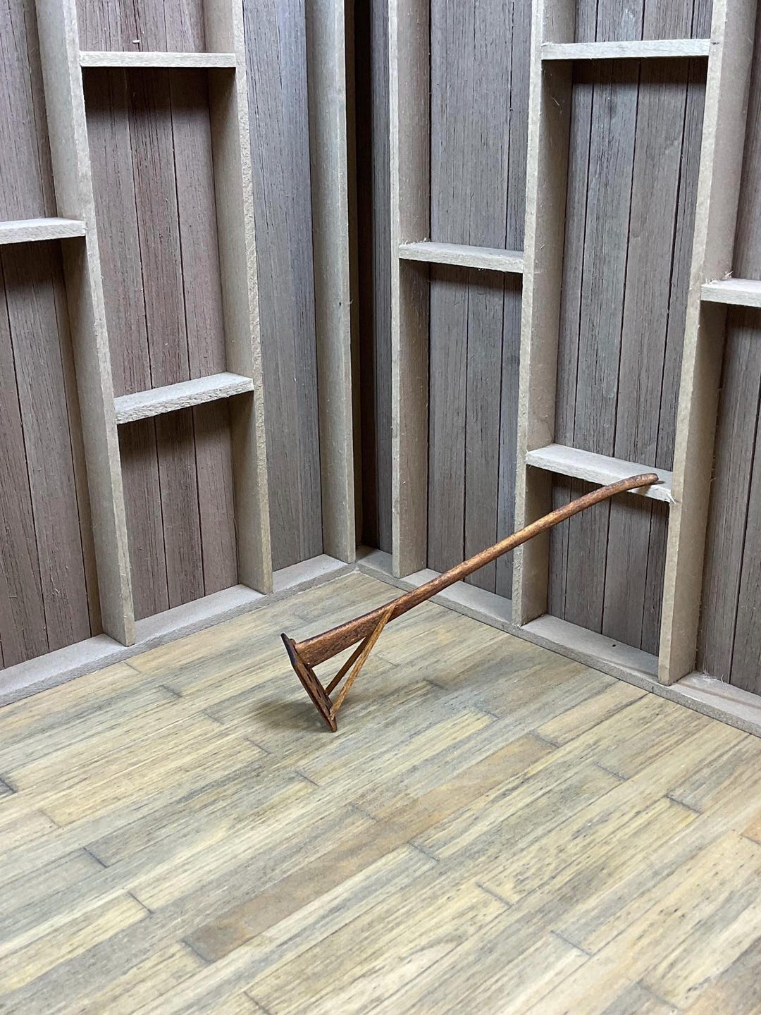 Miniature Apple Paddle, Miniature Butter Paddle, Dollhouse Canning ...