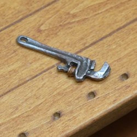 Miniature Pipe Wrench Dollhouse Tools Diorama Tools - Etsy
