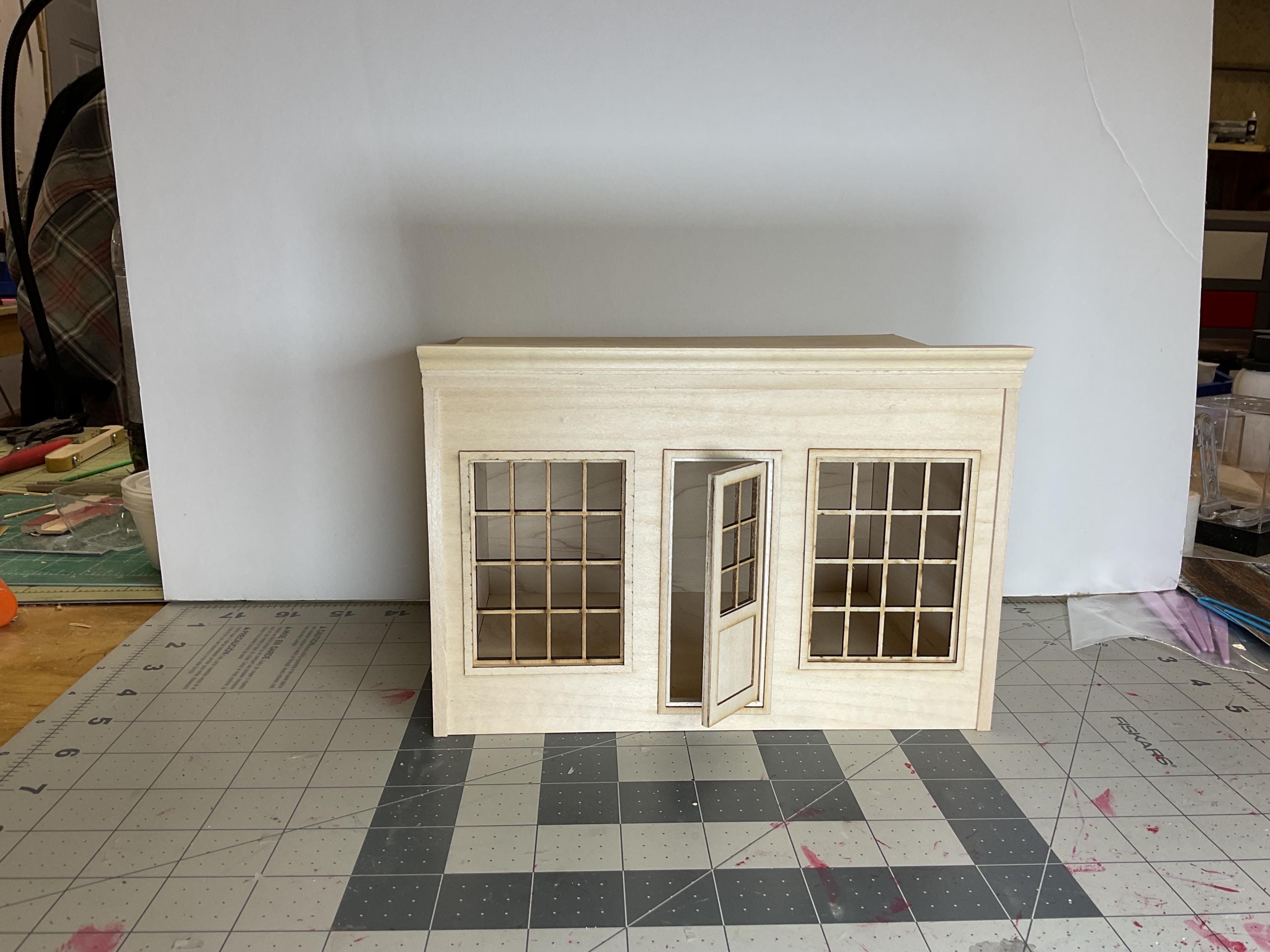 1/24th Scale Miniature Shop: DIY Room Box Kit - Etsy