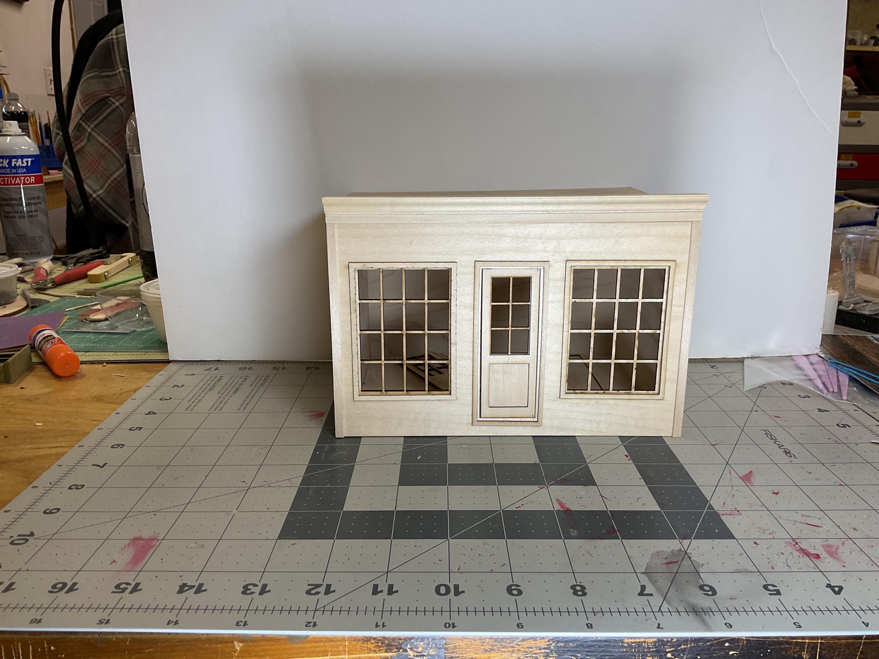 1/24th Scale Miniature Shop: DIY Room Box Kit - Etsy