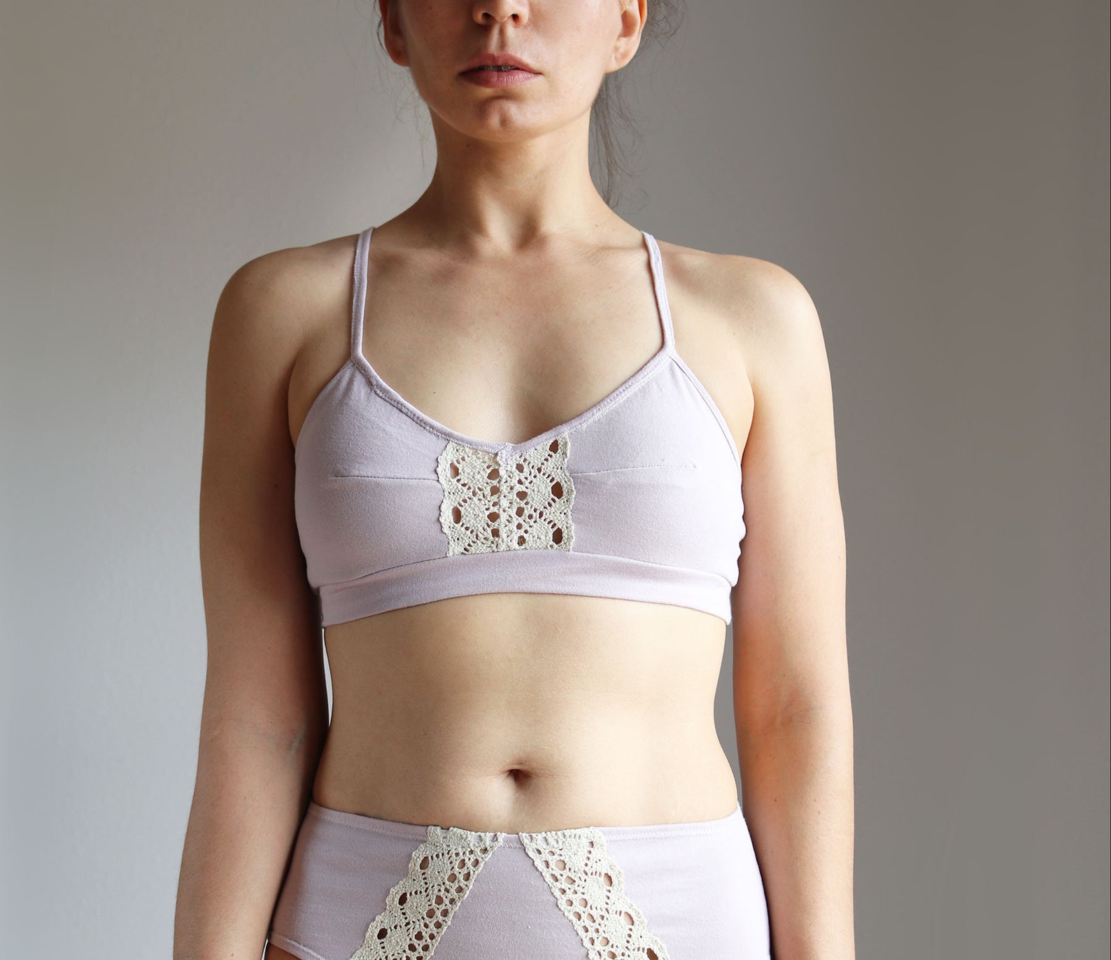 Pure Organic Cotton Bralette 100 Organic Cotton Comfortable Etsy