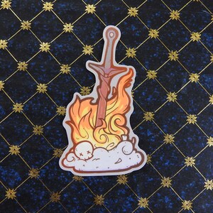 Sticker Pack: Bonfire Lit - Matte Laminated Stickers - Planner ...