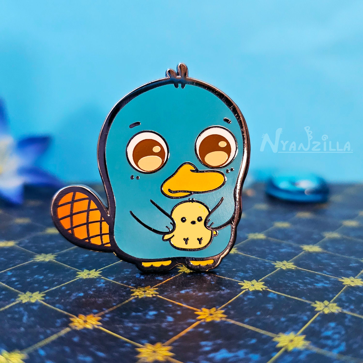 Enamel Pin: Little Platypus and the Tiny Friend Animal Pin Cute ...