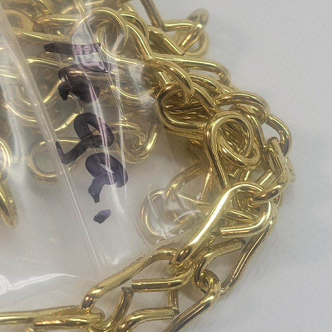 16g Brass Plated Jack Chain (5 Feet) - Etsy