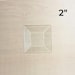 2 Clear Bevel Square 2 Inch - Etsy