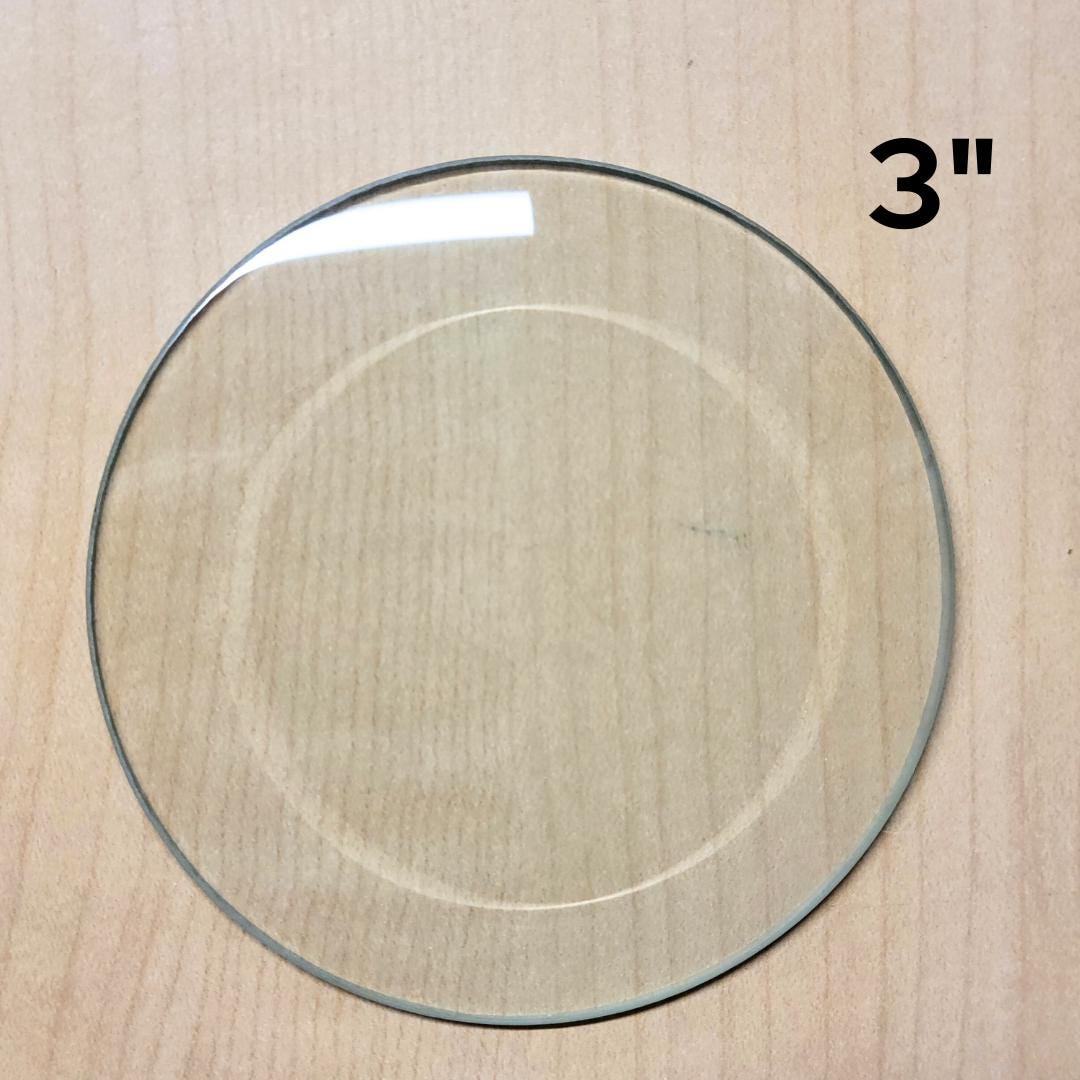 3" Clear Bevel Circles (3 Inch) | 10 or 30 Packs - Etsy