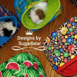 Guinea Pig Cozy Cave Bed Hidey Pigloo Bright Fun Colors Ready to Ship ...