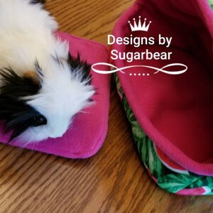 Guinea Pig Bed Hidey Piggy Cozy Cave Handmade Quality Quilted - Etsy