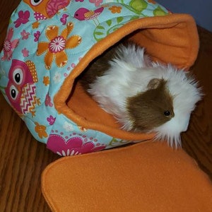Guinea Pig Cozy Cave Bed Hidey Pigloo Bright Fun Colors Ready to Ship ...