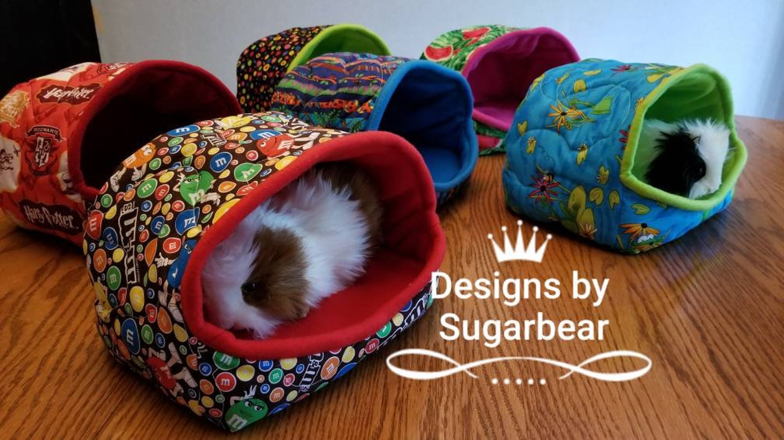 Guinea Pig Bed Hidey Piggy Cozy Cave Handmade Quality Quilted | Etsy