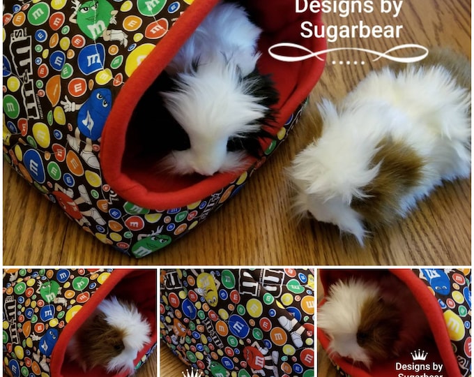 Guinea Pig Bed Hidey Piggy Cave Pigloo Boutique Handmade Quality ...