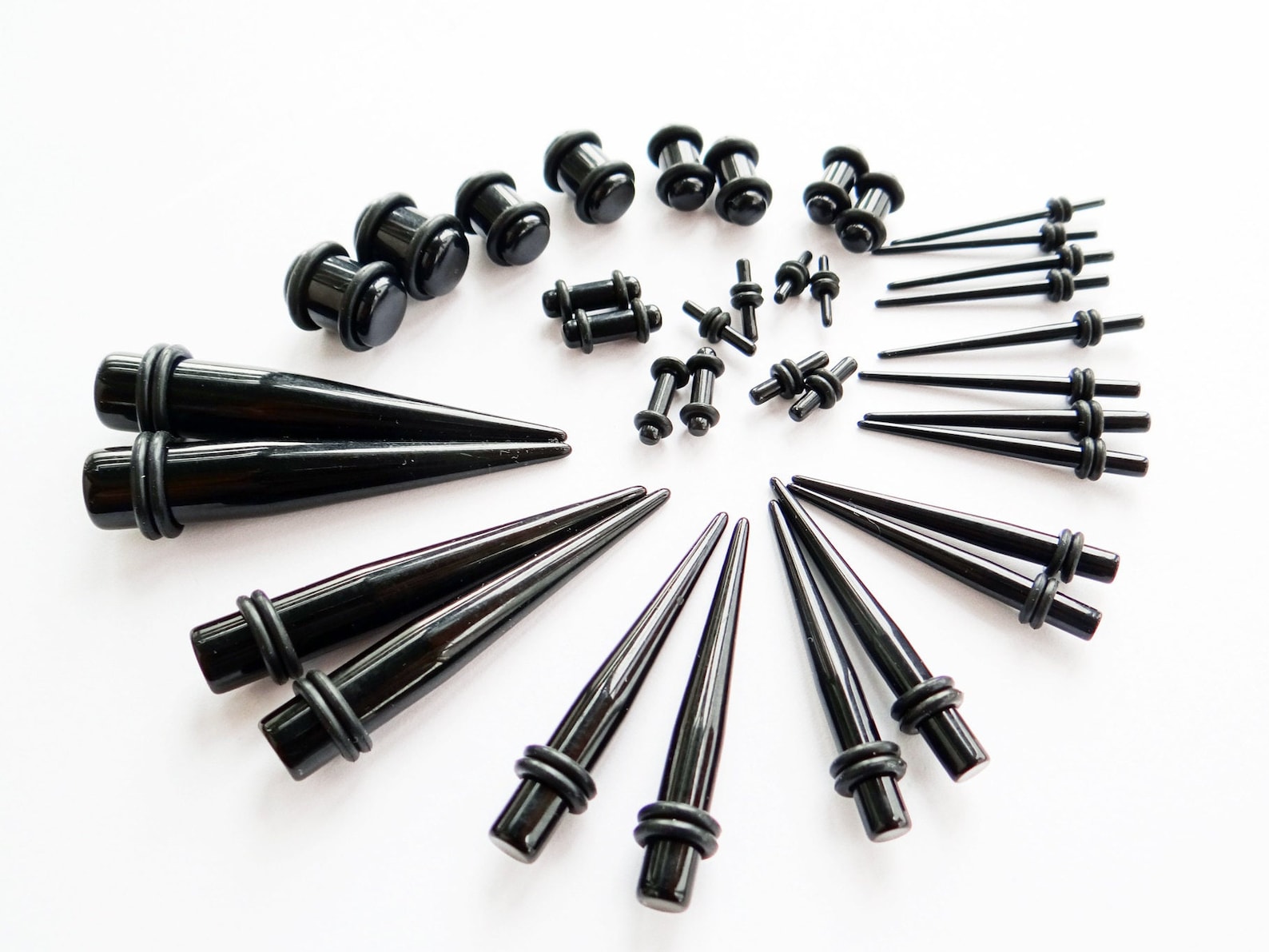 Ear Tapers Set 14g 12g 10g 8g 6g 4g 2g 0g 00g - Etsy