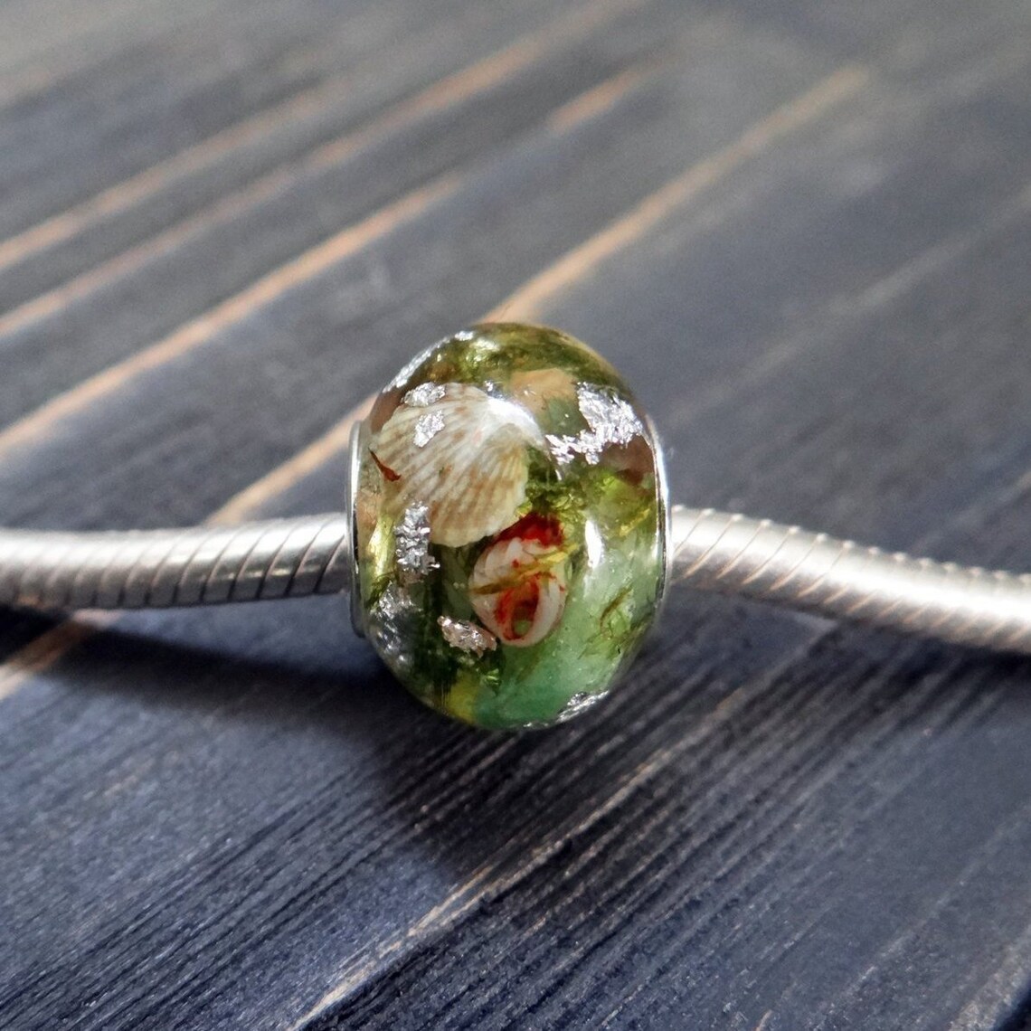 Ocean Bead Handmade Jewelry Making European Bracelet Charms - Etsy