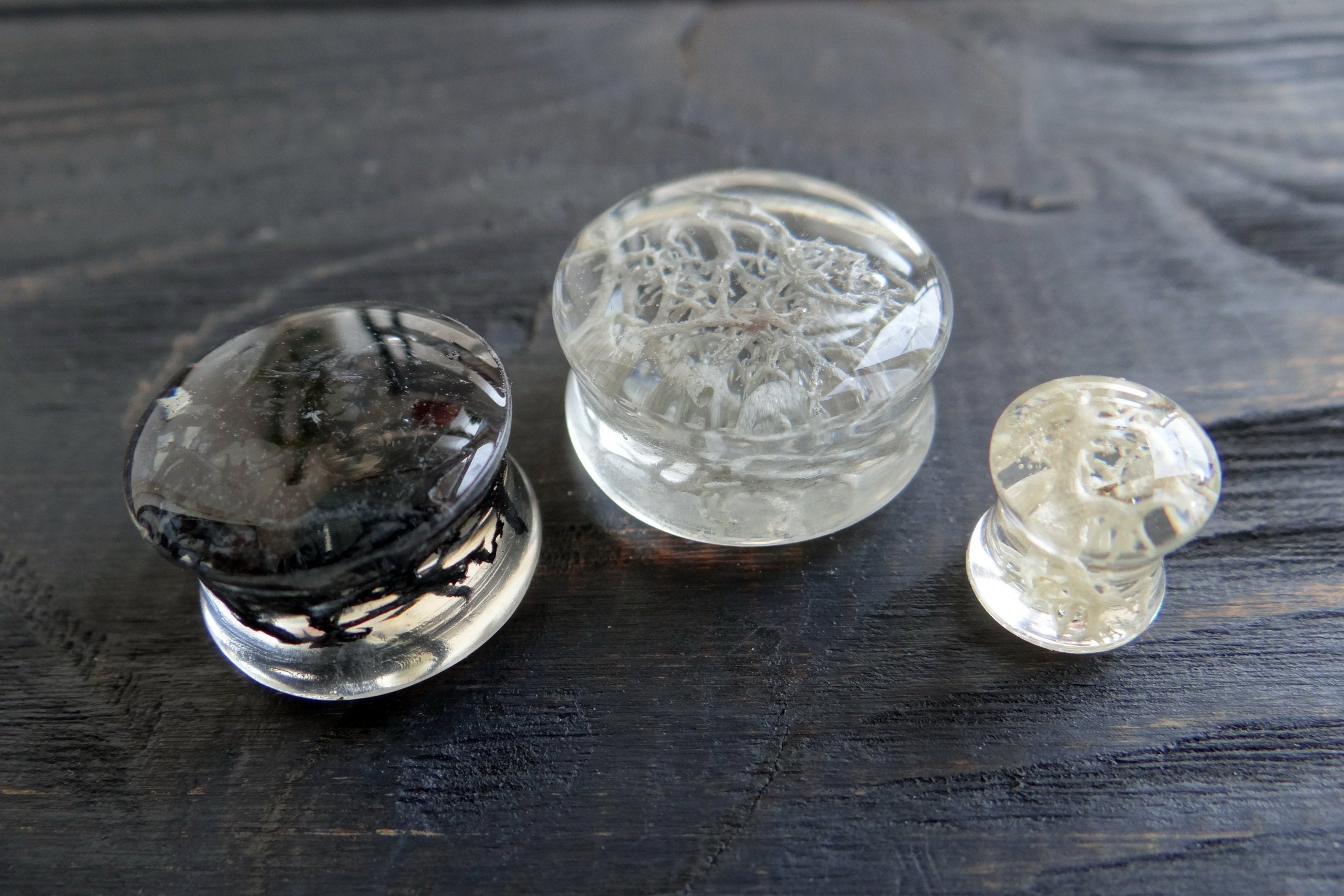 Gray Ear Plugs 2g 2 Inch Gauges for Men Birthday Gift for | Etsy