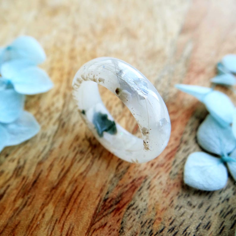 Personalized Cremation Ring: Grief, Hair, Fur, Funeral Keepsake ...