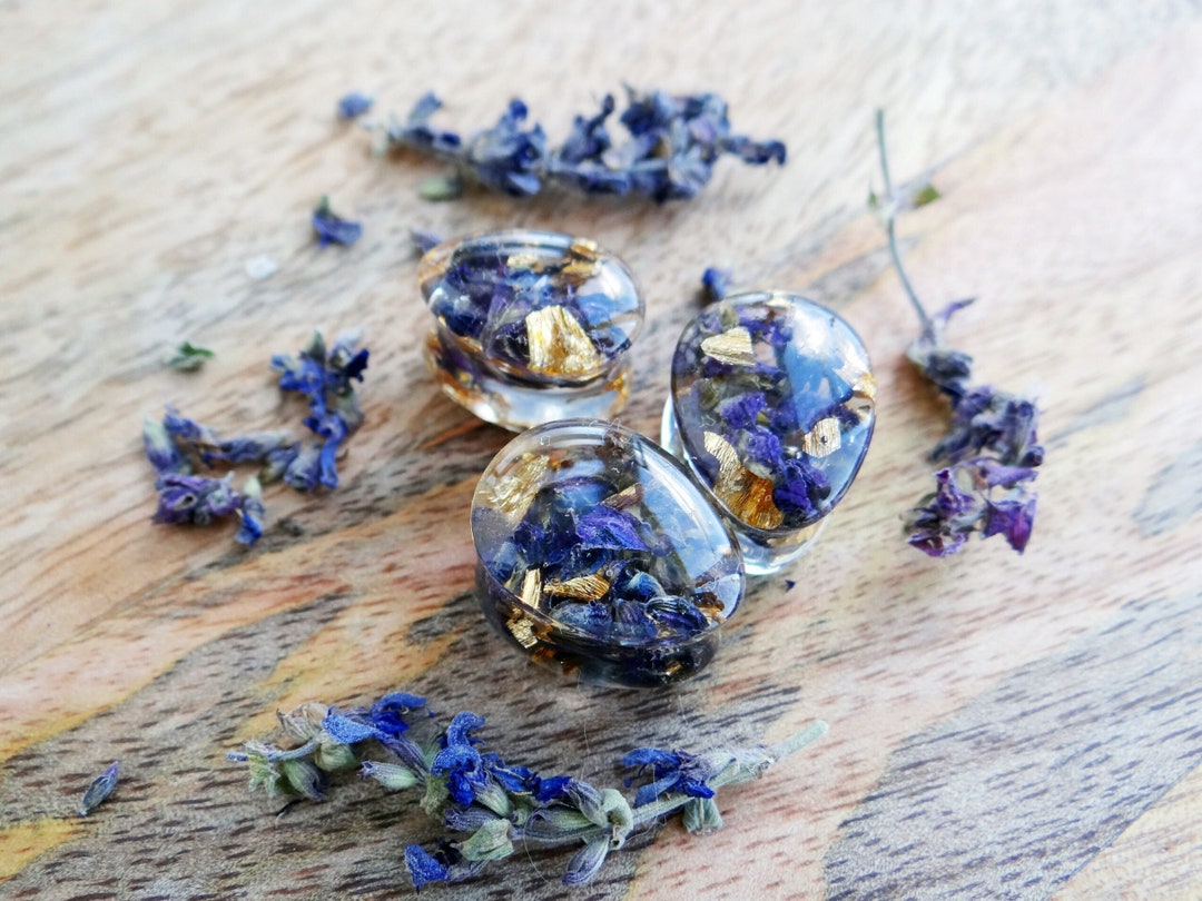Real SAGE Plugs Resin Gauges 00g Double Flare Teardrop Plugs 2g ...