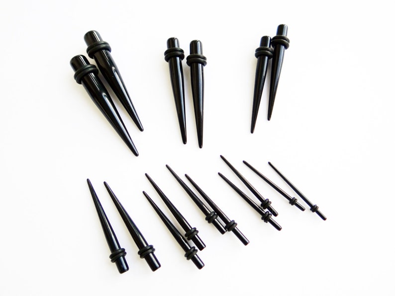 Ear Tapers Set 14g 12g 10g 8g 6g 4g 2g 0g 00g - Etsy