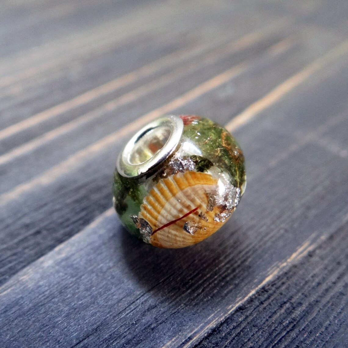 Ocean Bead Handmade Jewelry Making European Bracelet Charms - Etsy