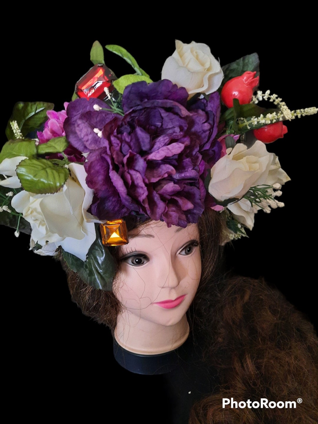 Rosette Headdress Crown - Etsy