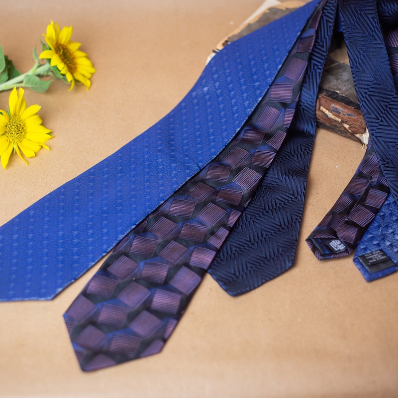 Geometric Ties - Etsy