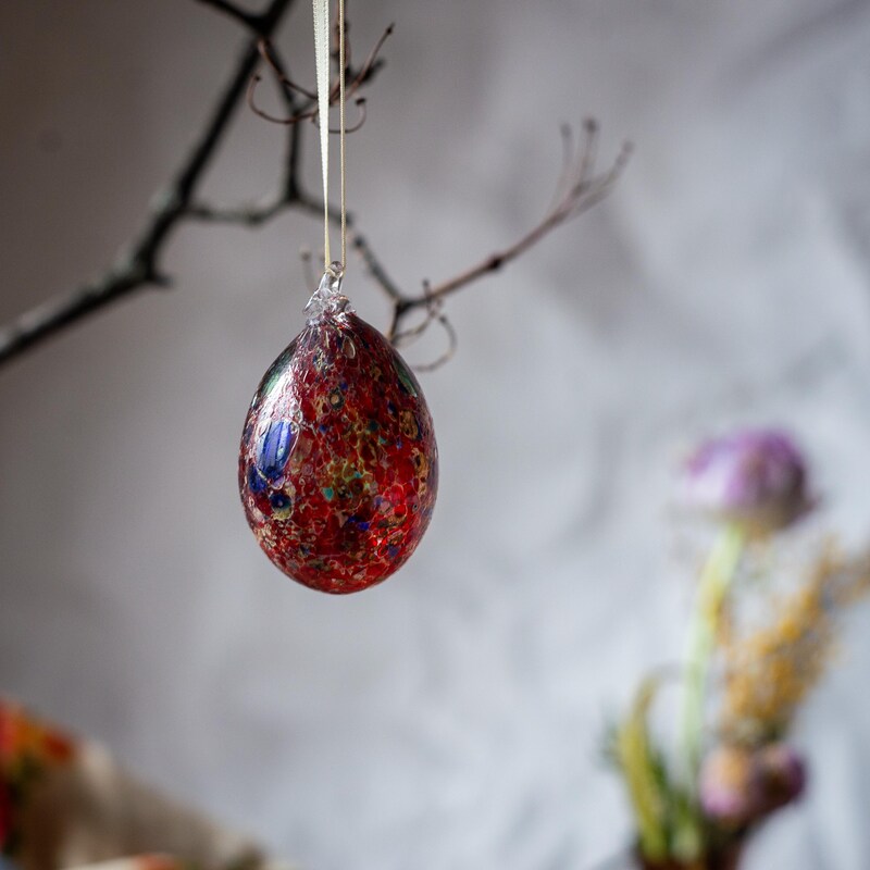 Murano Glass Egg - Etsy