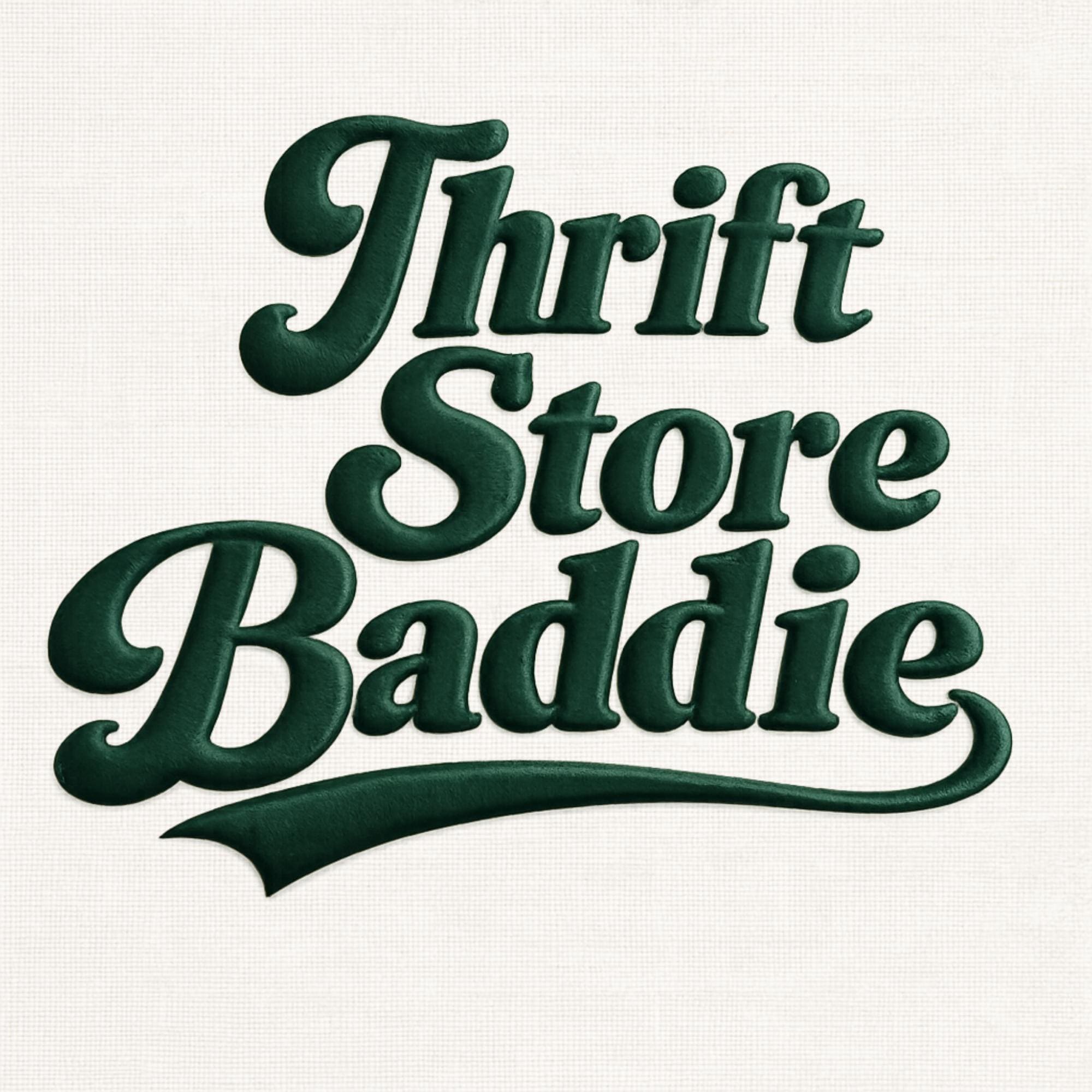 Thrift Store Baddie PNG, Thrifting PNG, Tshirt Design, Designs for POD ...