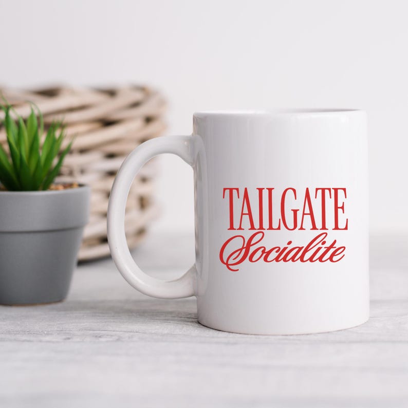 Tailgate Socialite SVG, Tailgating PNG, Trendy Shirt Design Digital ...