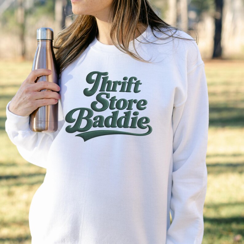 Thrift Store Baddie PNG, Thrifting PNG, Tshirt Design, Designs for POD ...