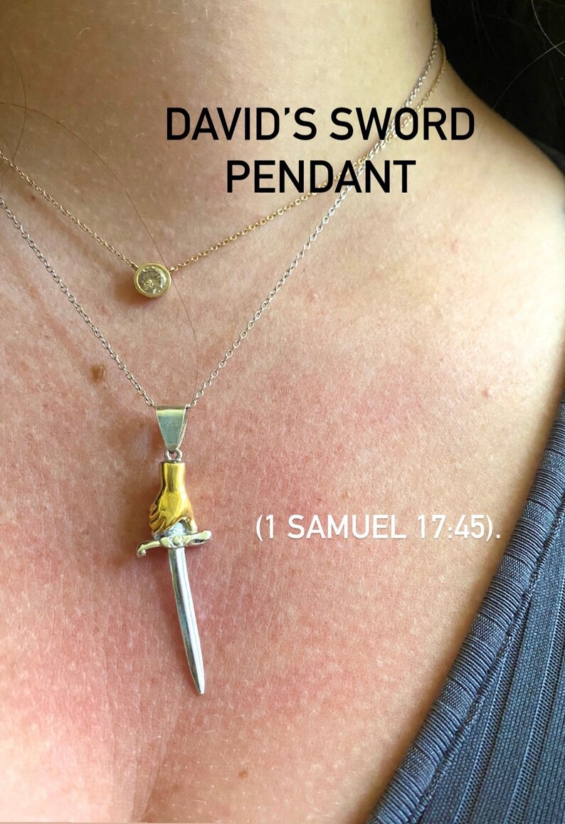 David Sword Pendant - Etsy