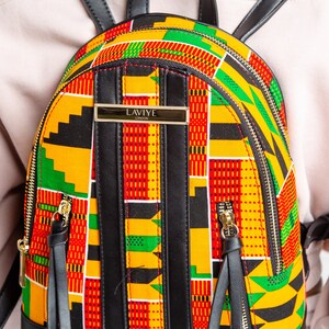 African Print Women Backpack, Ethnic African Backpack, Stylish African ...