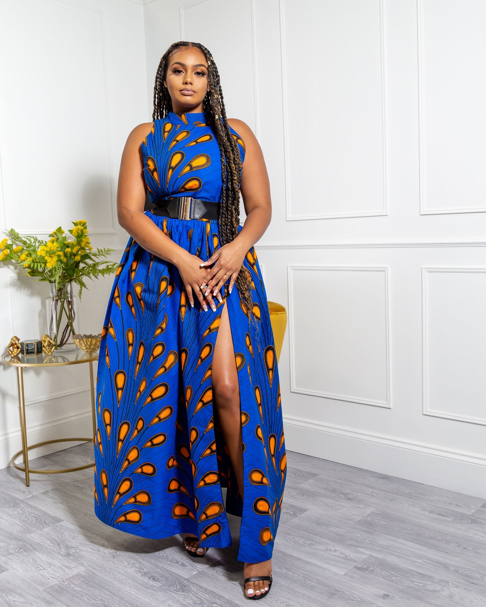 African Maxi Dress African Print Maxi Dress African Clothing Etsy Uk