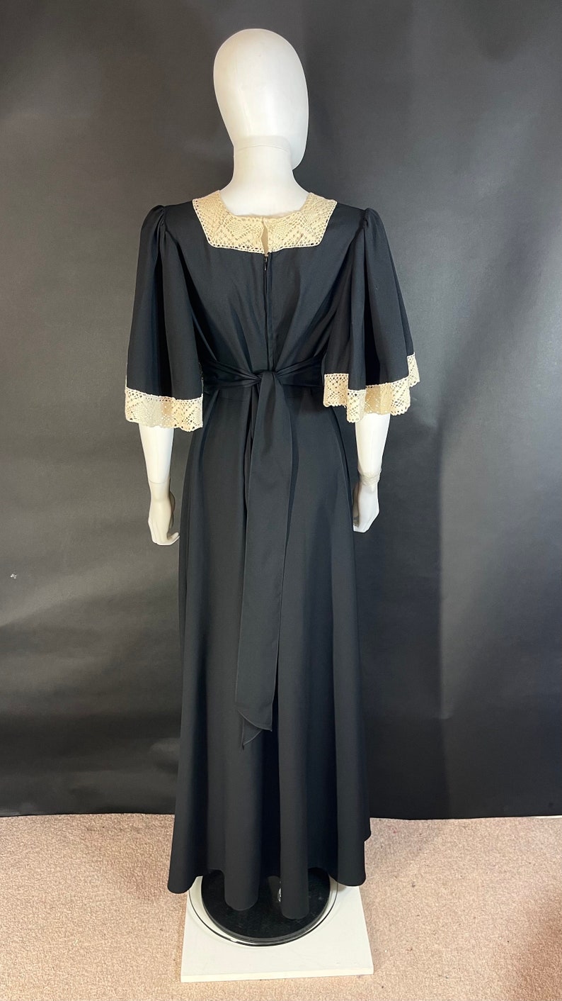 Fab 1970’s Volup Maxi Dress by Sherman of London (bust 40”) - Etsy