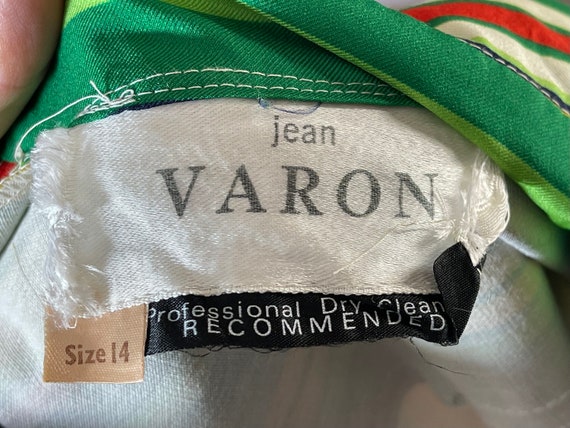 Stunning rare 1970’s “Jean Varon” maxi dress - Gem