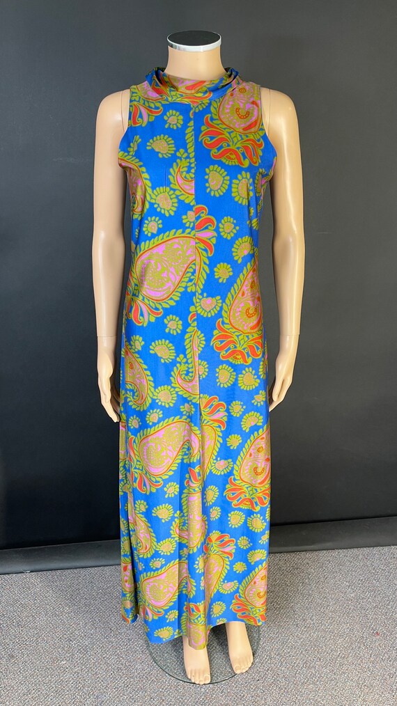 Wonderful 1960s mod maxi dress - Gem