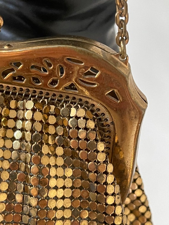 Beautiful 1930’s “Whiting and Davis” chainmail bag - Gem
