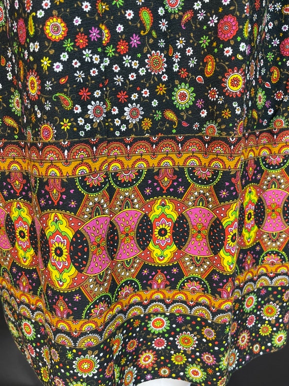 Really cute 1970’s floral pinafore prairie summer dre… - Gem