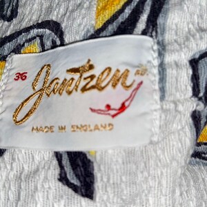 Fantastic 1950’s Cotton Swimsuit by Jentzen - Etsy