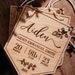 Personalized Baby Name Sign: Laser Engraved Birch Wood Birth Stats - Etsy