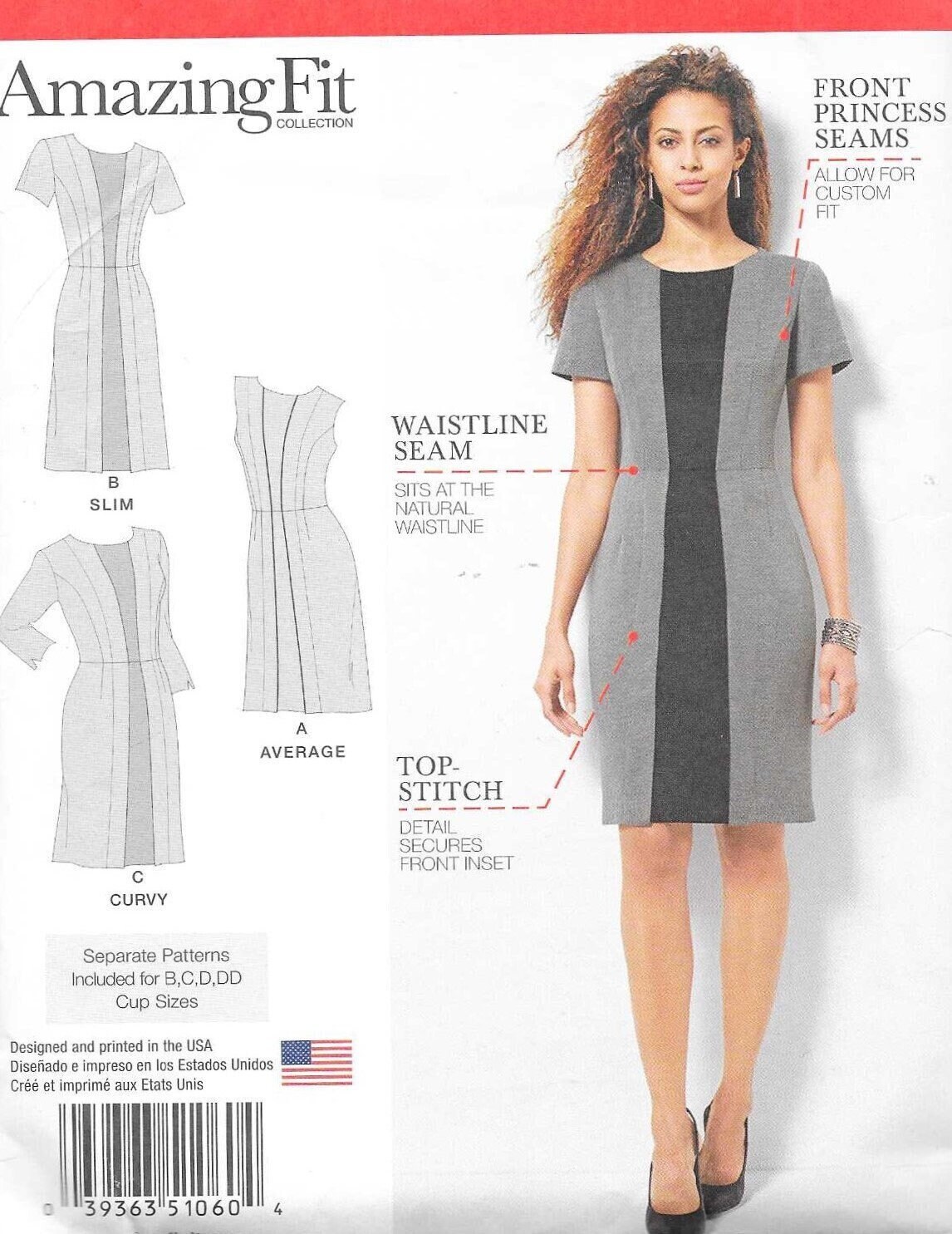 Sewing & Fiber Sewing & Needlecraft Simplicity 8543 Misses/Plus Amazing ...