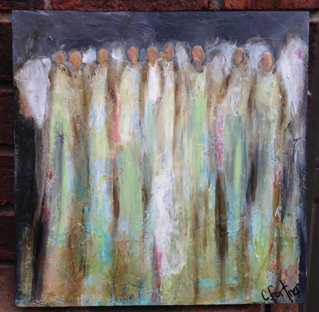 Soul Sistas ~ Abstract Art~ Original Acrylic Painting - Etsy