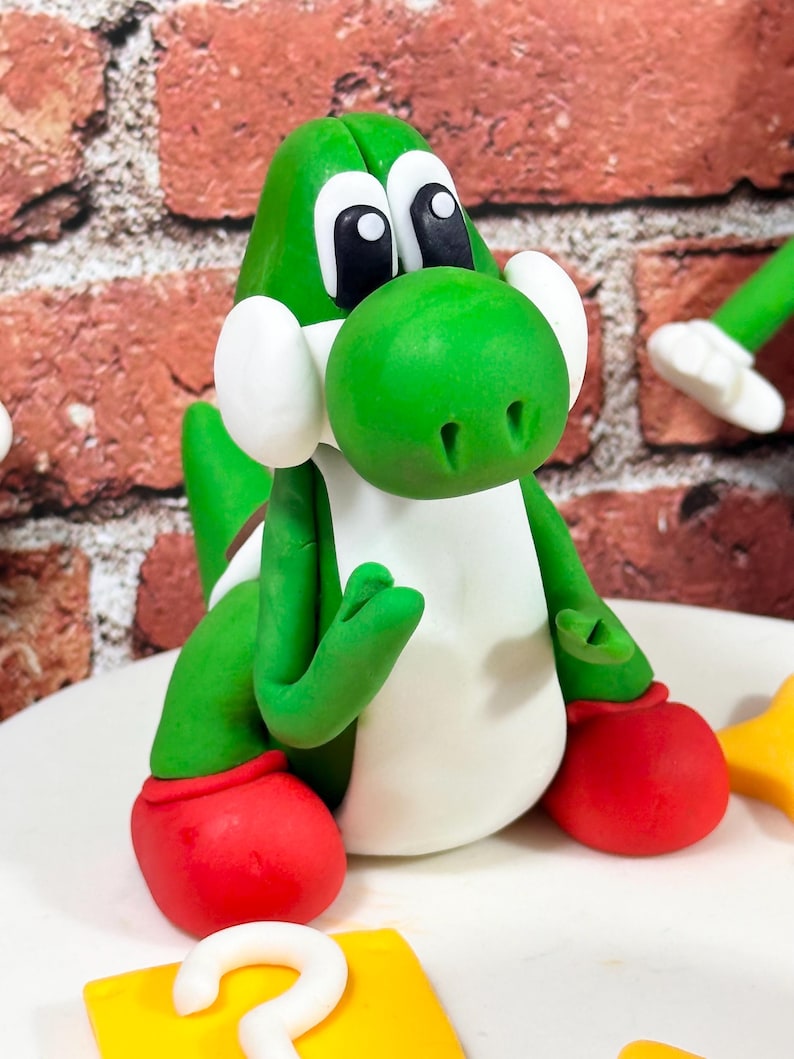 3D Super Mario & Friends Fondant Toppers – Perfect for Your Themed ...