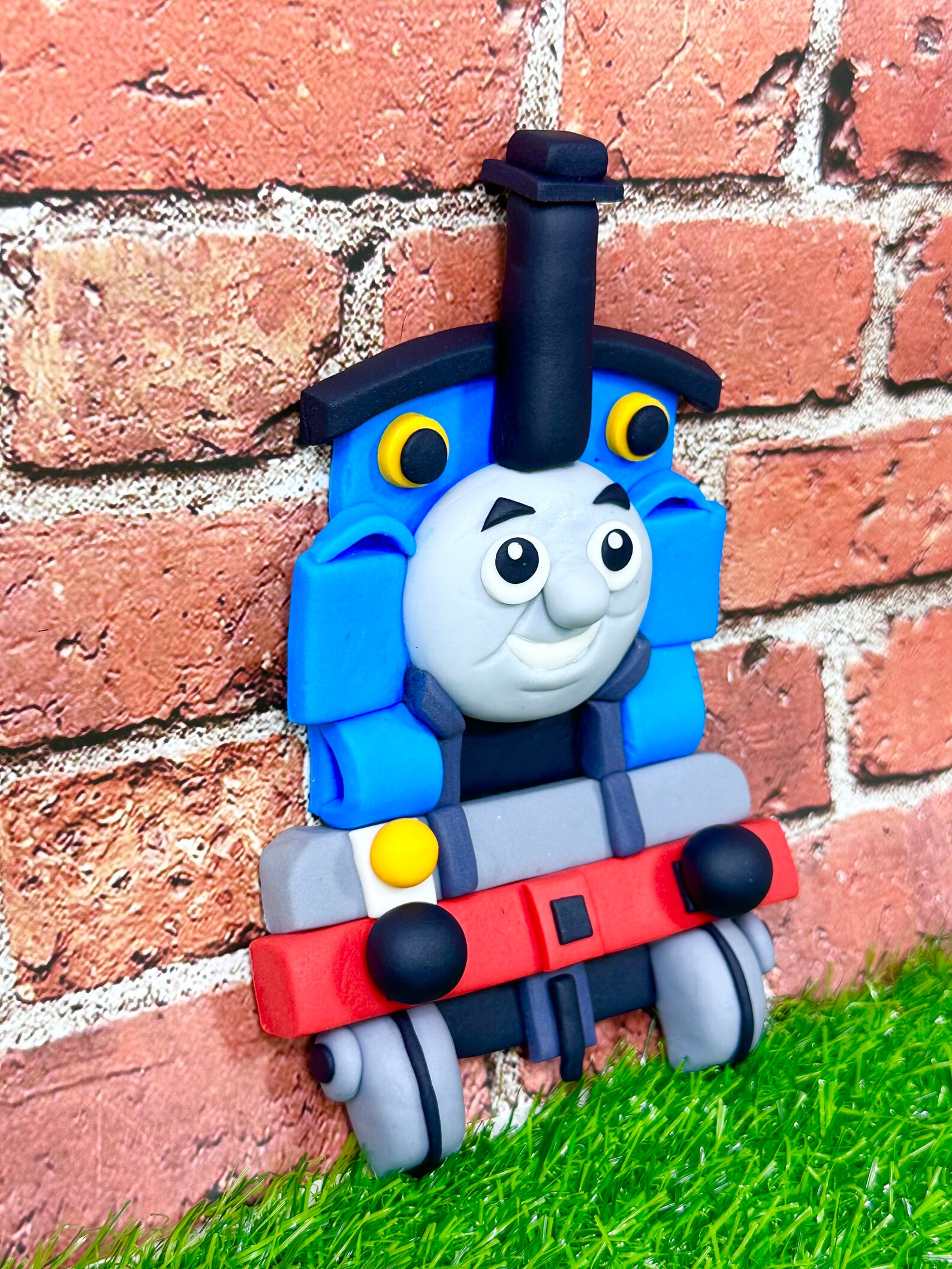 2D Fondant Topper With 3D Effects. - Etsy