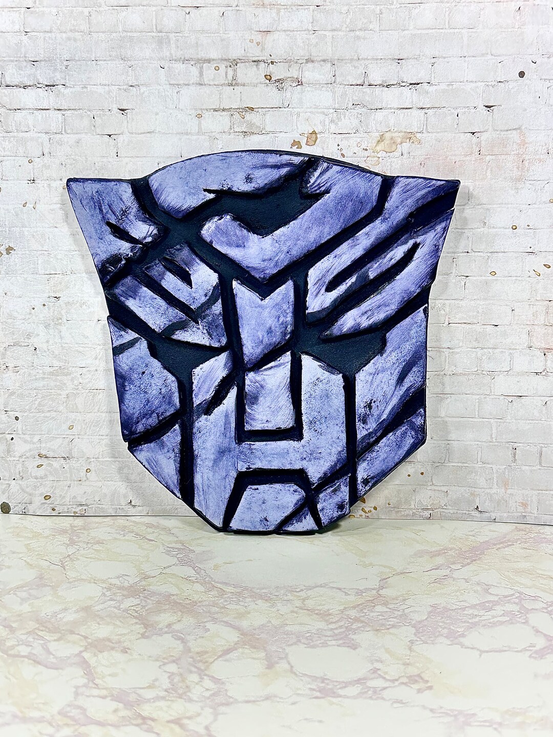 2D Transformer Face Fondant Topper. Approx. 5.5 In - Etsy