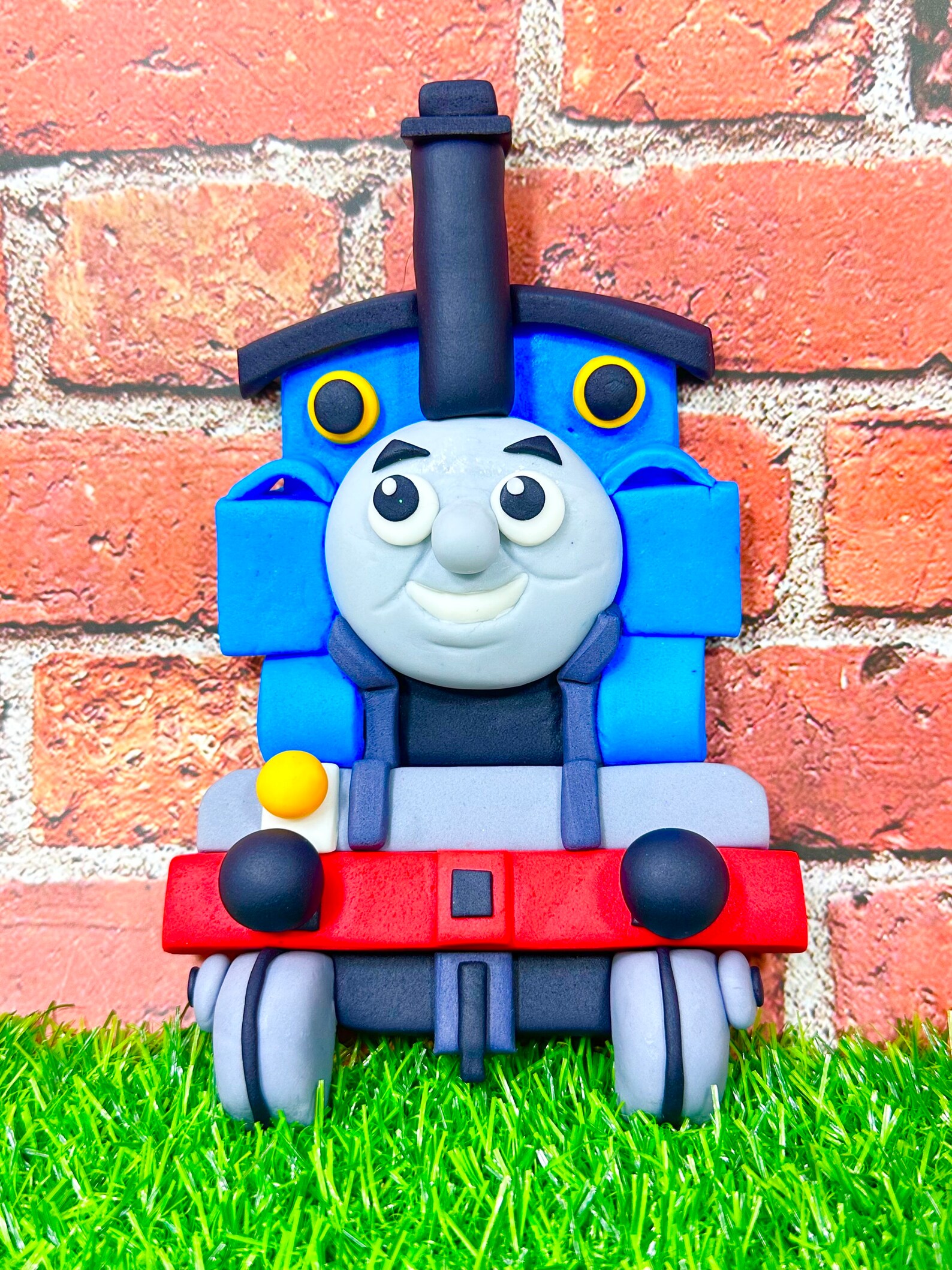 2D Fondant Topper With 3D Effects. - Etsy